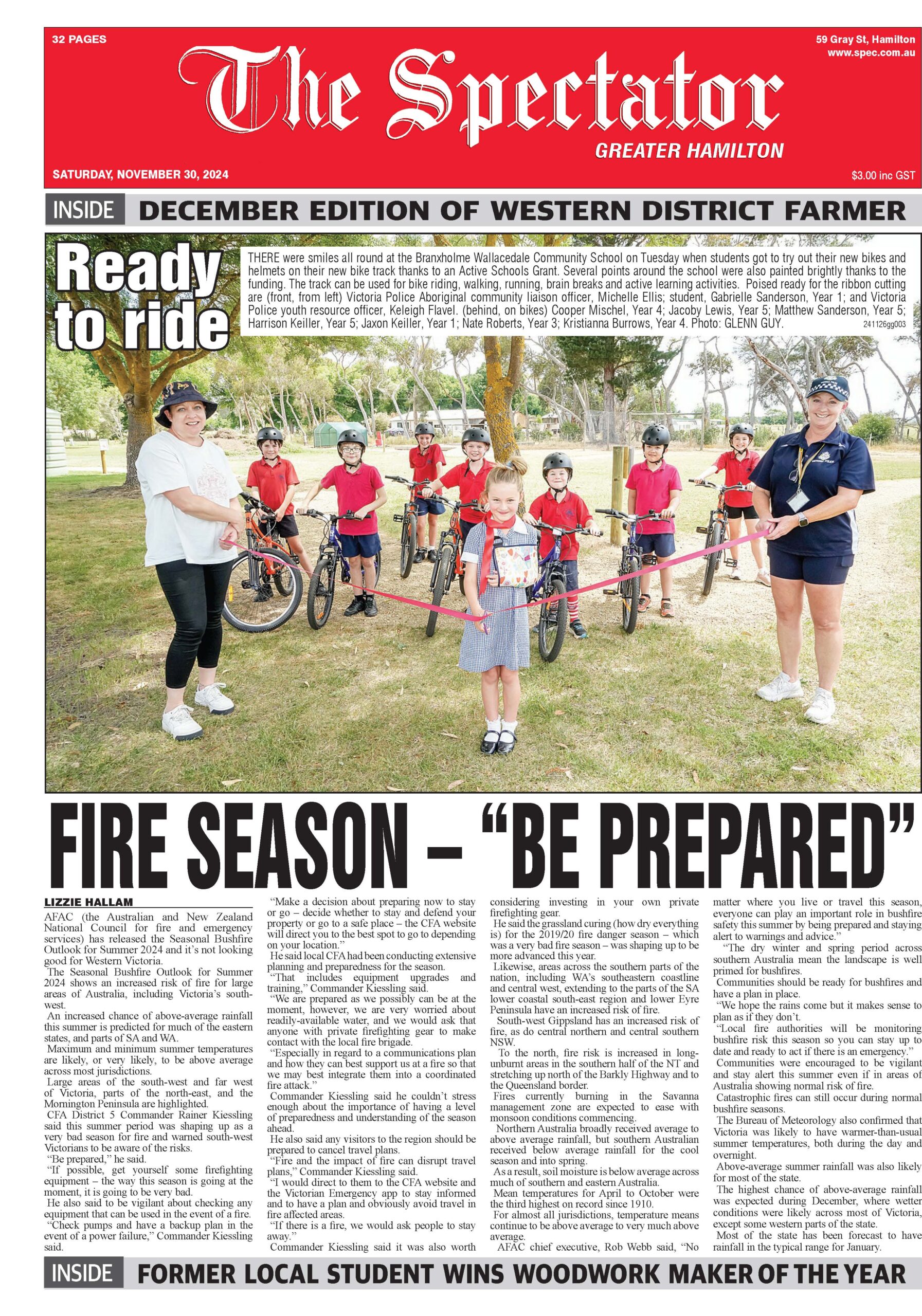 Hamilton Spectator - 30th November 2024 | Hamilton Spectator