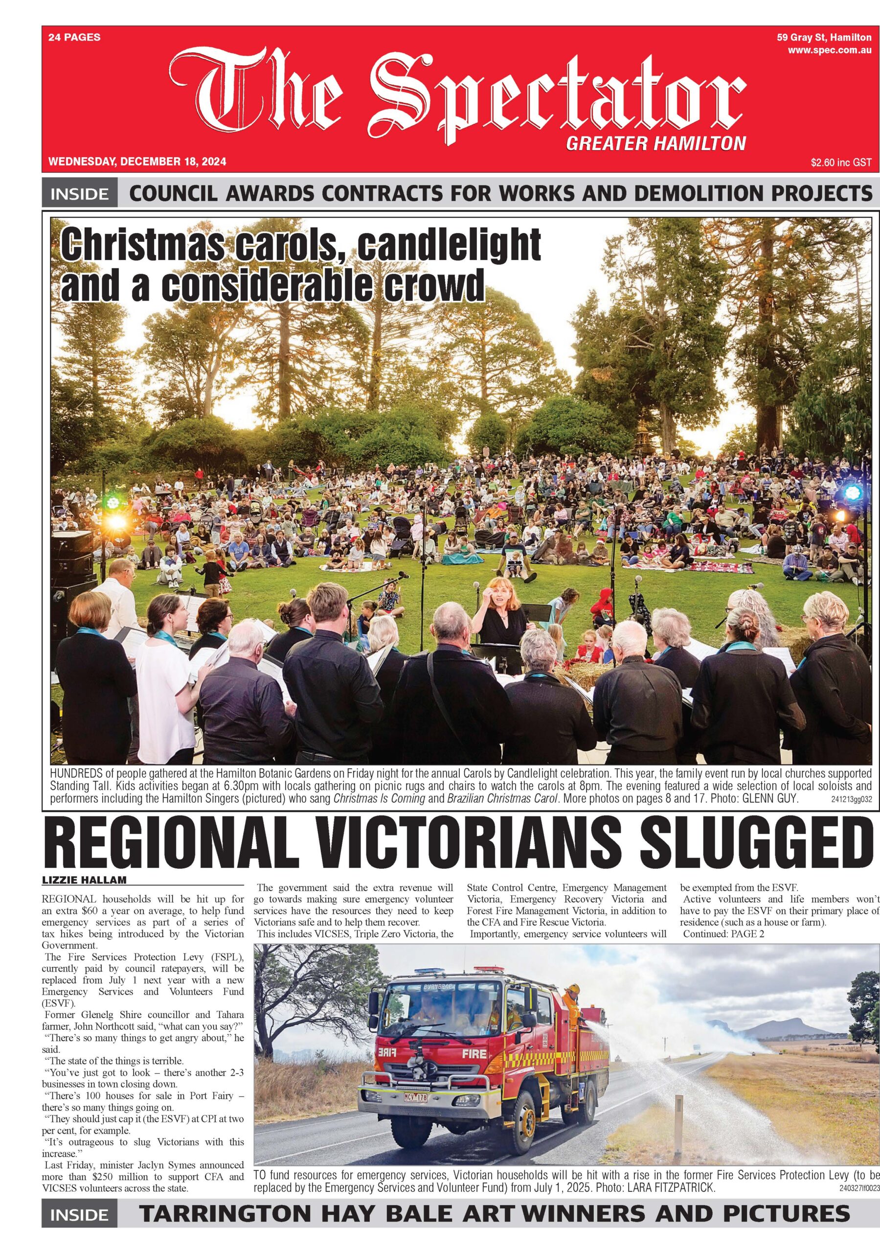 Hamilton Spectator - 18th December 2024 | Hamilton Spectator