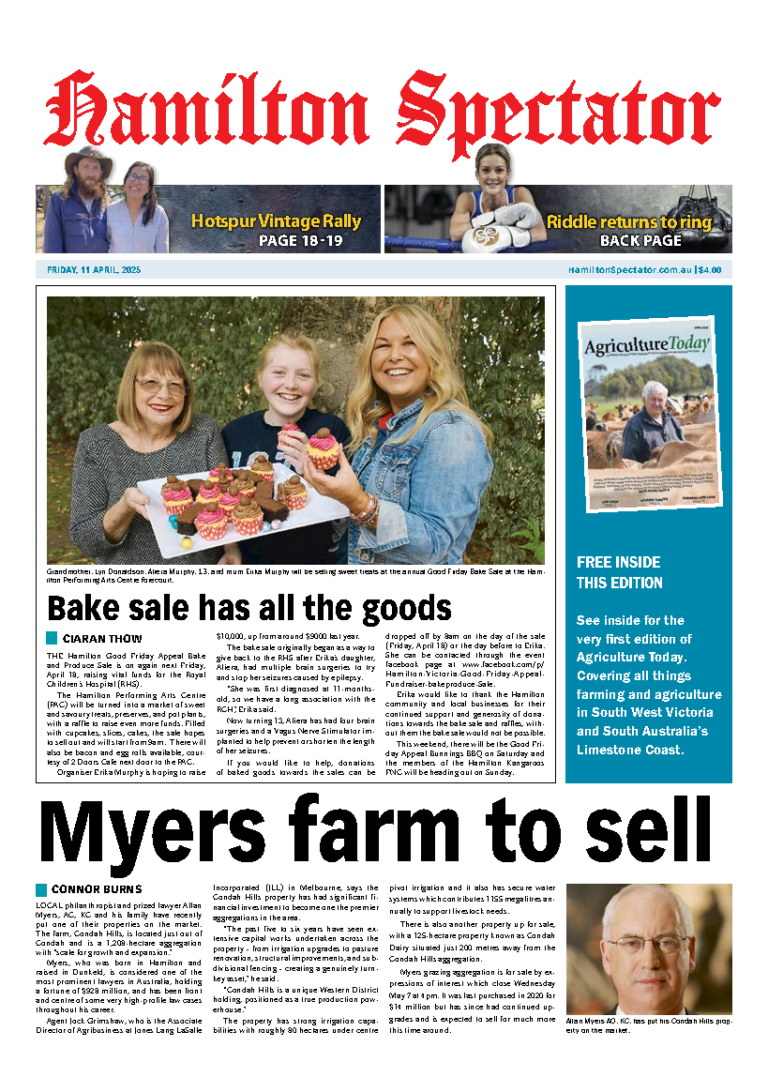 Hamilton Spectator - 11th April 2025 | Hamilton Spectator