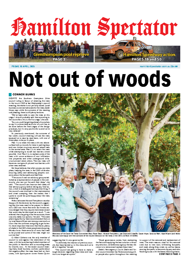 Hamilton Spectator - 18th April 2025 | Hamilton Spectator
