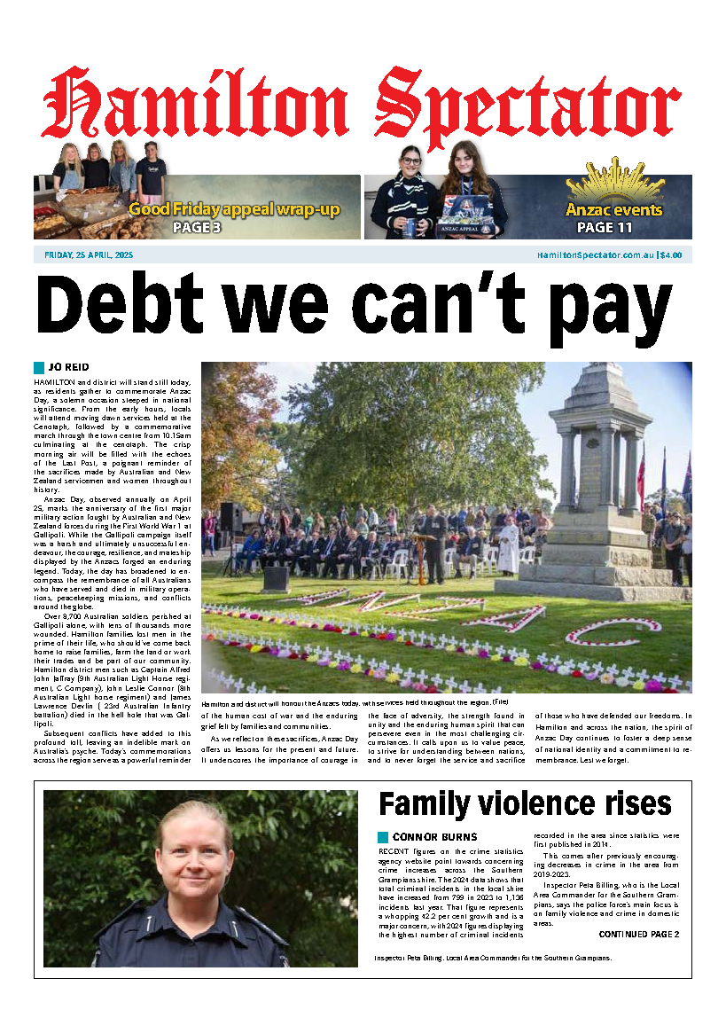 Hamilton Spectator - 25th April 2025 | Hamilton Spectator