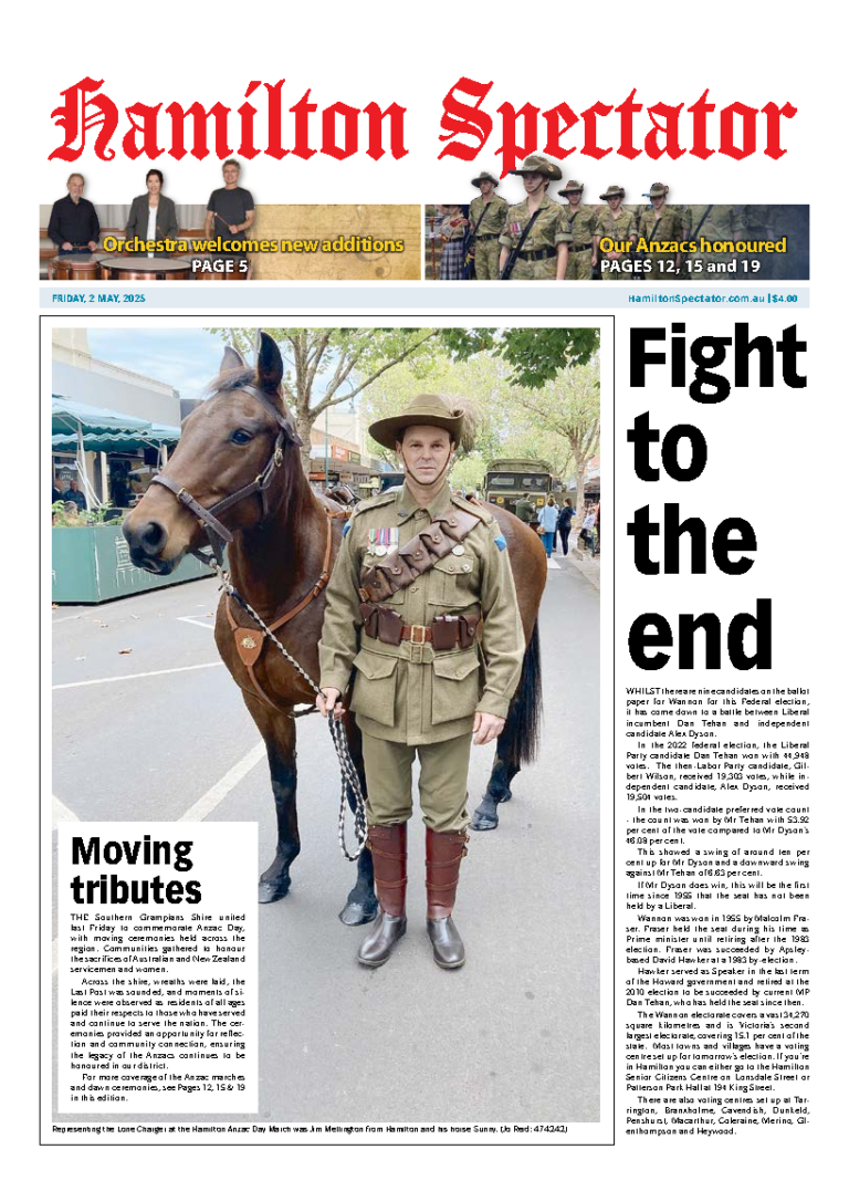 Hamilton Spectator - 2nd May 2025 | Hamilton Spectator