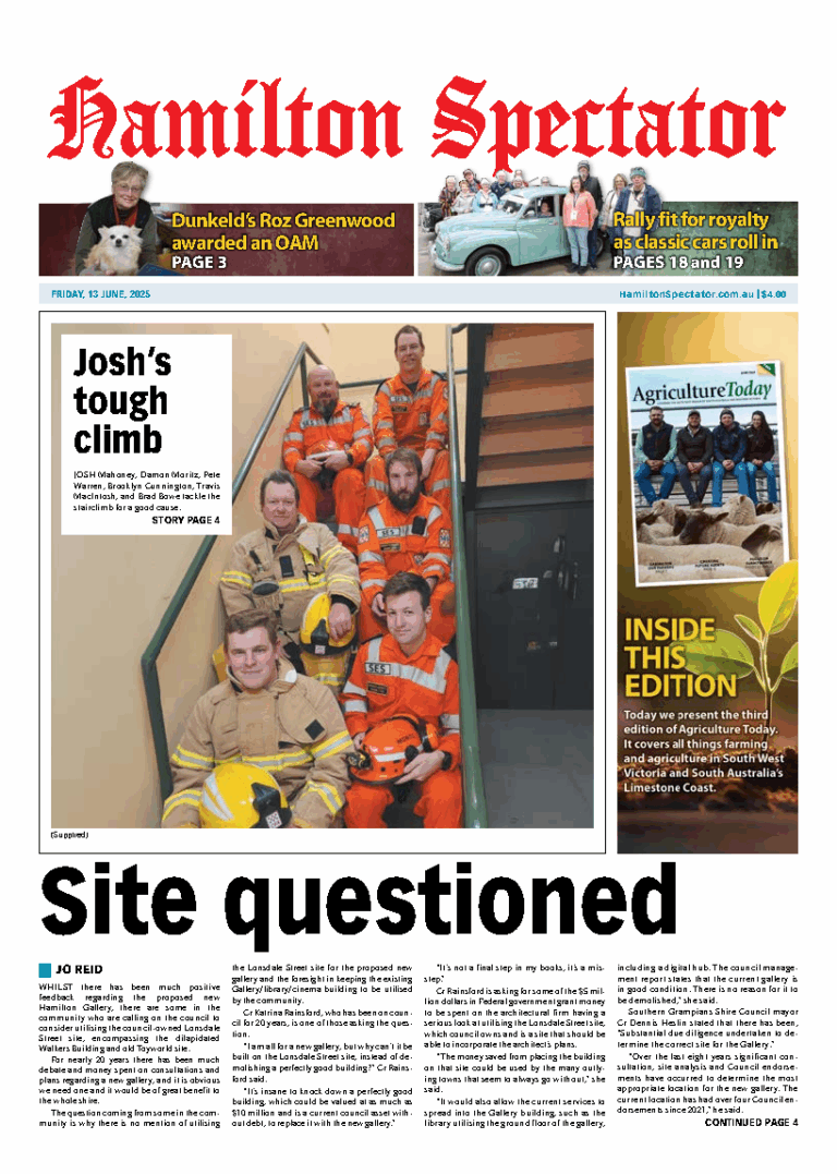Hamilton Spectator - 13th June 2025 | Hamilton Spectator